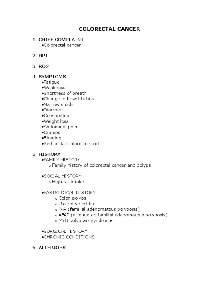 Colorectal Cancer | PDF | Colorectal Cancer | Digestive Diseases
