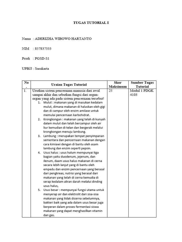TUGAS TUTORIAL I Konsep Dasar IPA | PDF
