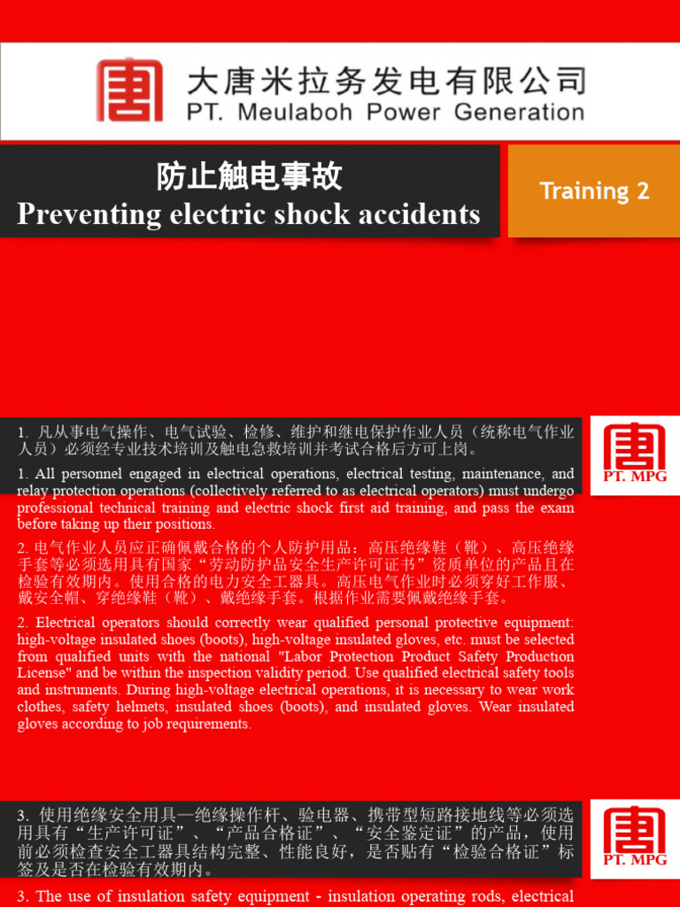 Preventing Electric Shock Accidents | PDF | High Voltage | Insulator ...