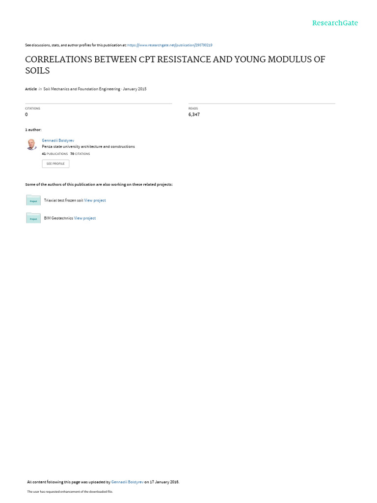 Modulus Tanah Dan QC Sondir | PDF | Regression Analysis | Linear Regression
