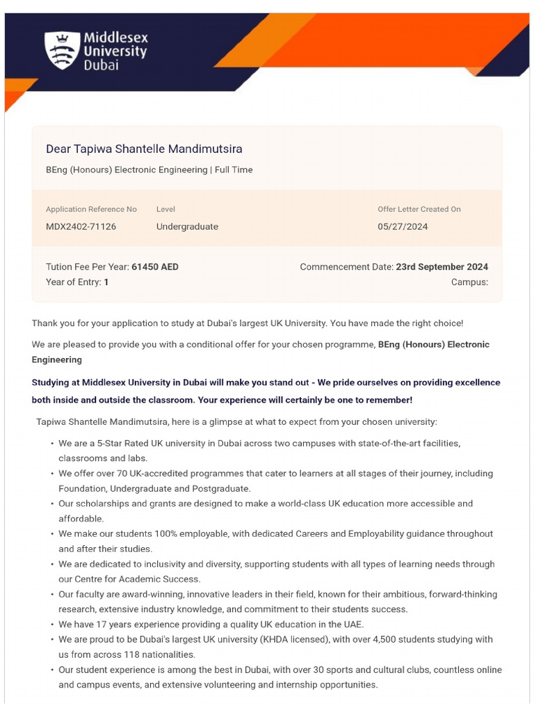 Offer Letter | PDF