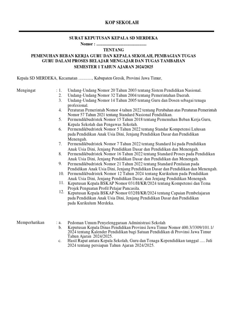 Referensi Dasar Hukum SK PBM | PDF | Pengelolaan Keuangan & Uang | Kesehatan Holistik