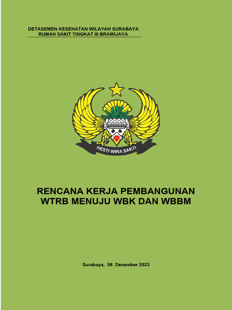 Rencana Kerja Pembangunan Zona Integritas Pdf