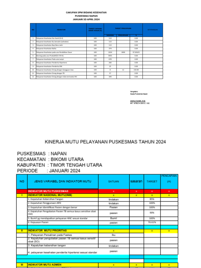 Format PKP Jan SD Apr Pusk Napan 2024 | PDF