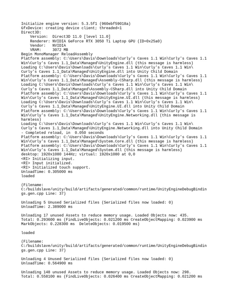 Output Log | PDF | Computer Science | Operating System Technology
