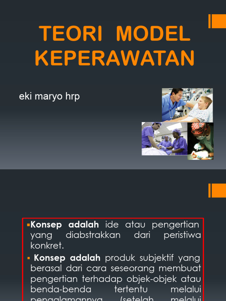Teori dan Model Keperawatan Modern | PDF