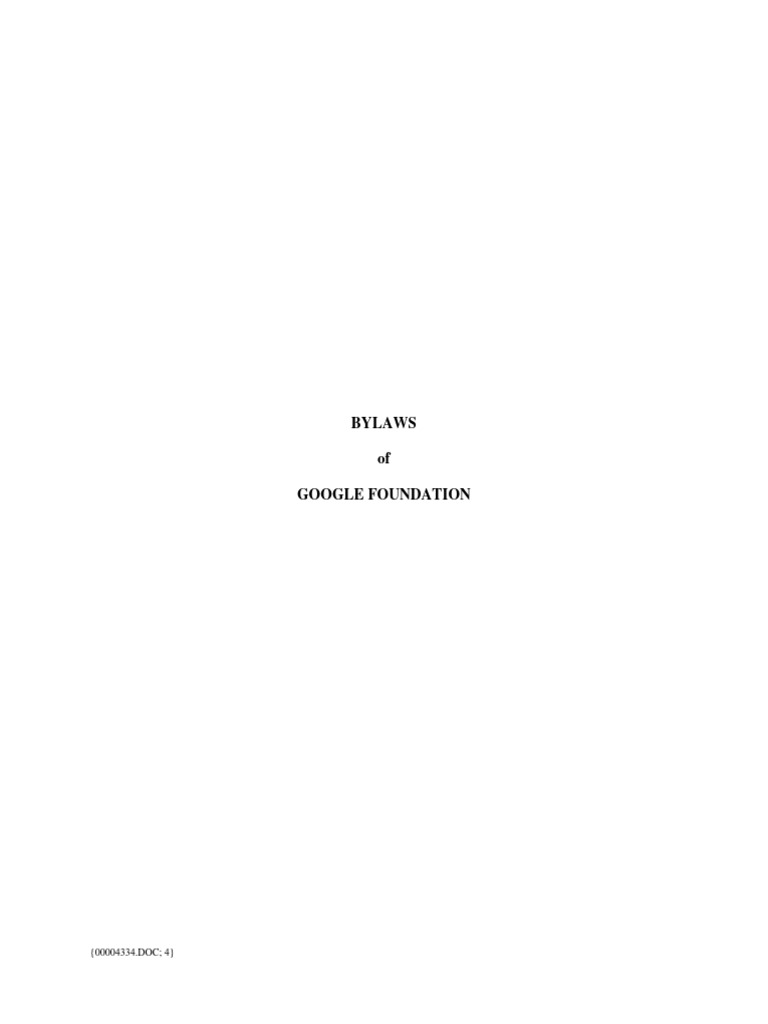 New Bylaws-Revised March 2007 | PDF | Board Of Directors | Indemnity