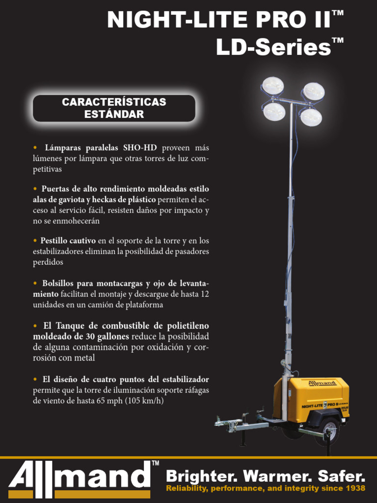 Allmand Night Lite Pro II | PDF