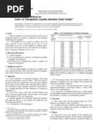 ASTM D6045 Color Test Method | PDF | Color