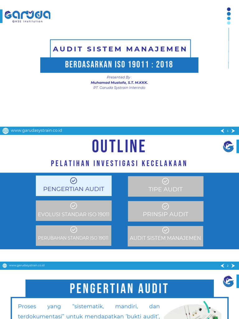 ISO 19011 2018 Audit Sistem Manajemen - Kang Mus | PDF