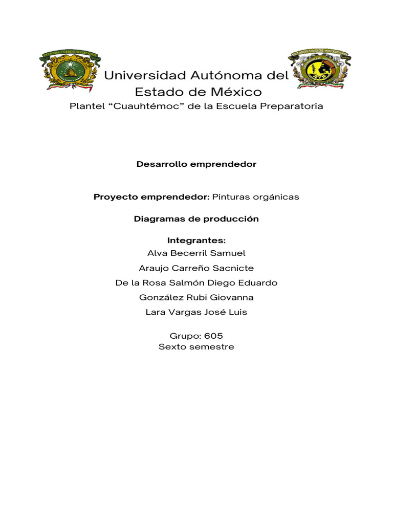 Diagrama de Produccio | PDF