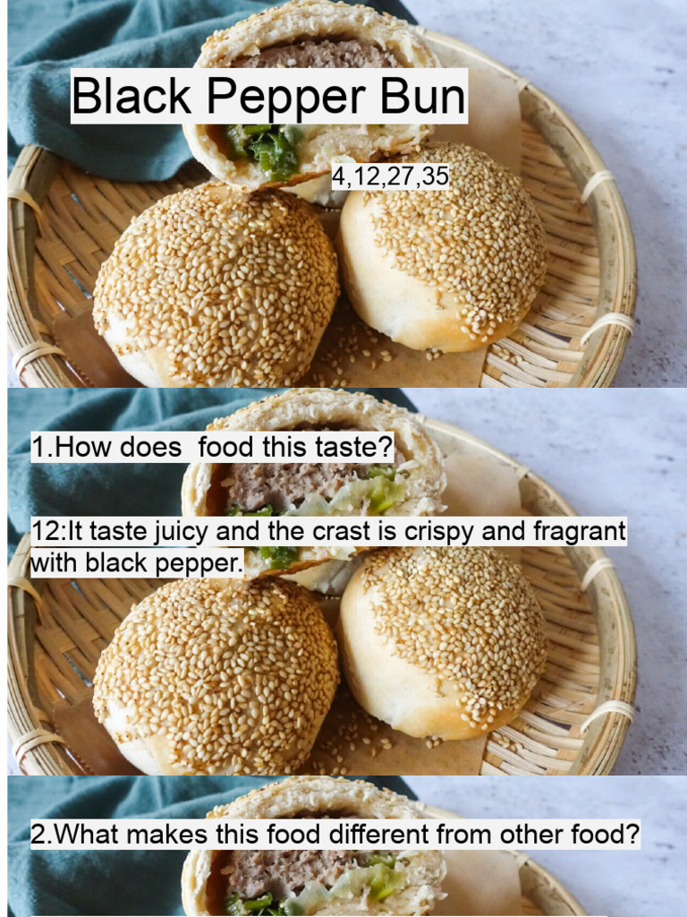 Black Pepper Bun | PDF