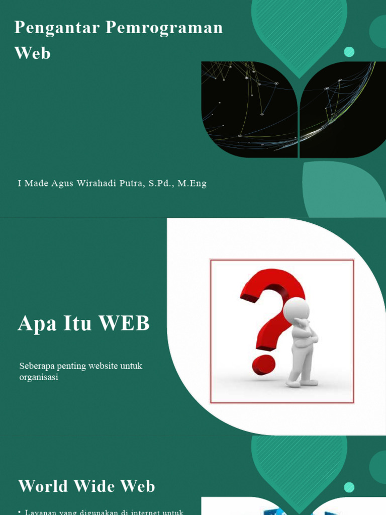 Pengantar Pemrograman Web | PDF