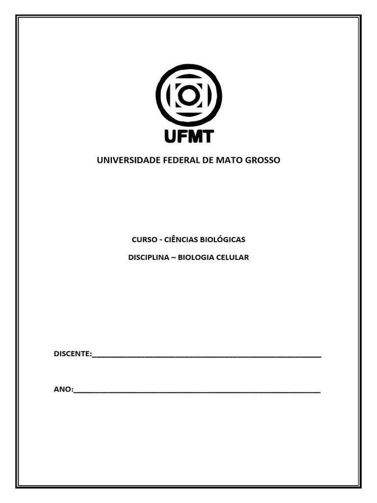 Caderno Aulas Prática Bio Cel - 2022 | PDF | Músculo | Citoesqueleto