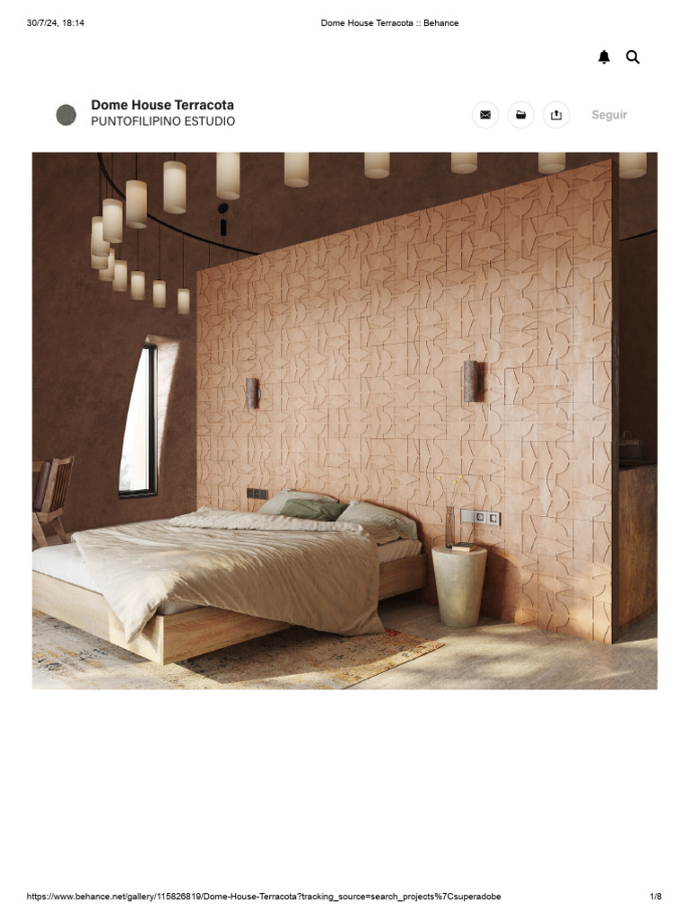 Dome House Terracota - Behance | PDF | Software | Web 2.0