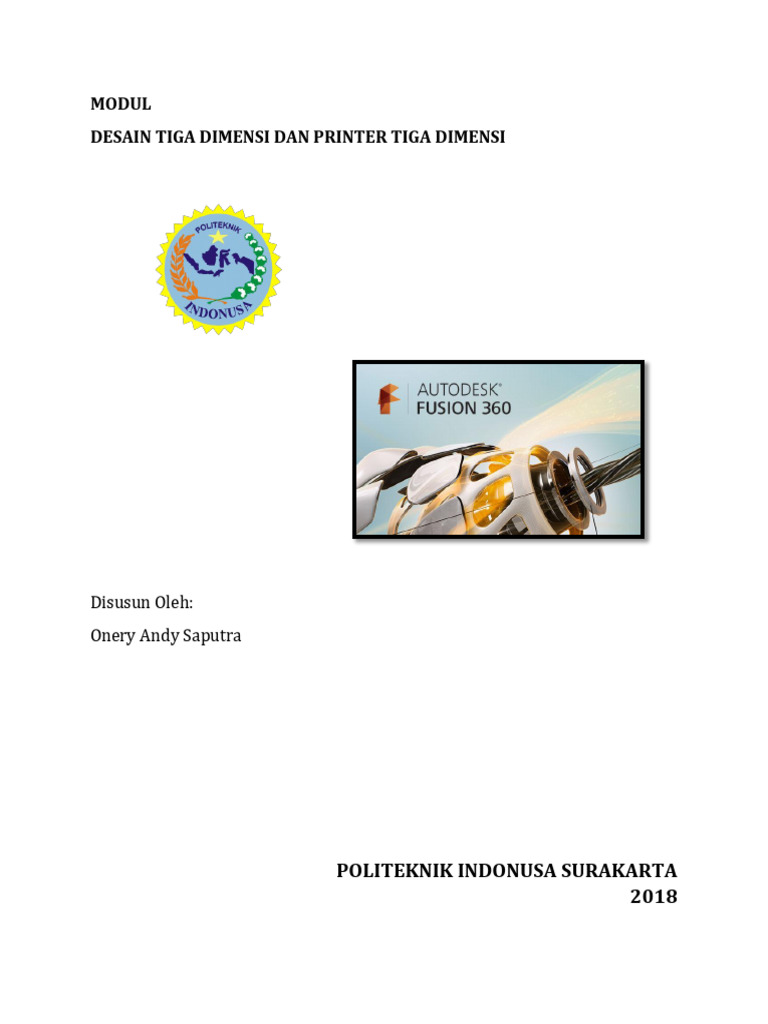 Modul FUdion 360 | PDF