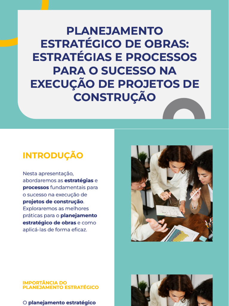 Wepik Planejamento Estrategico de Obras Estrategias e Processos para o Sucesso Na Execucao de ...
