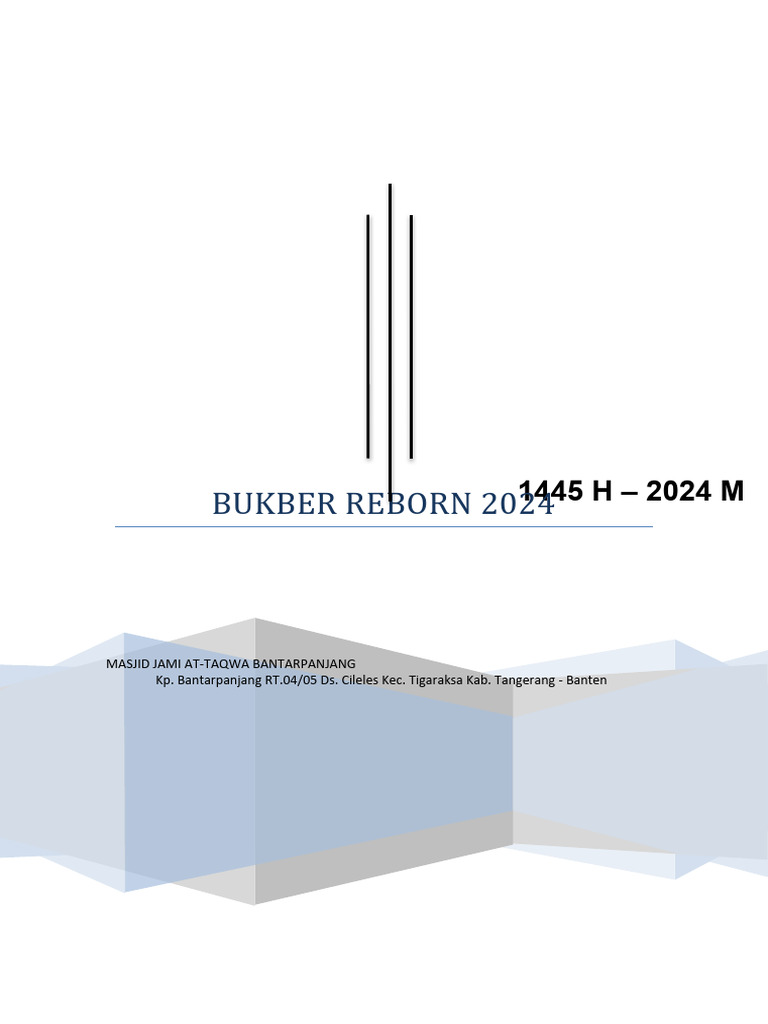 Bukber Reborn 2024 Fix | PDF