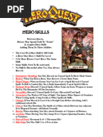 LOTRO Warden Gambit Cheat Sheet | PDF | Military Science | Leisure