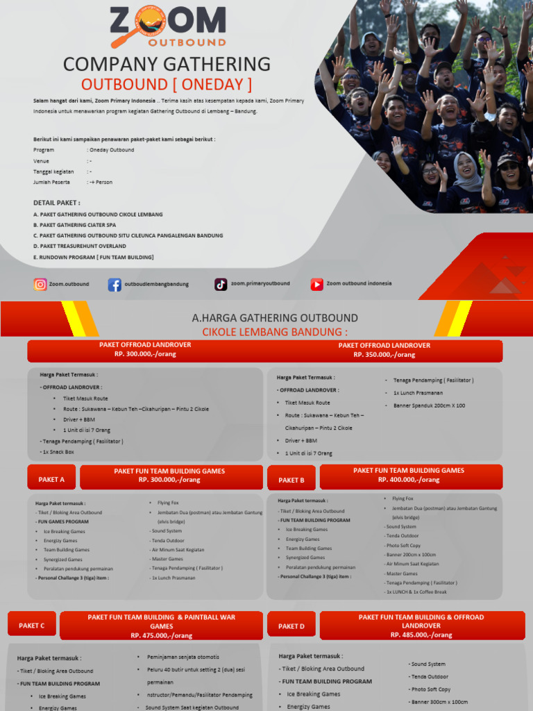 2023 - Offering - Oneday Zoom | PDF