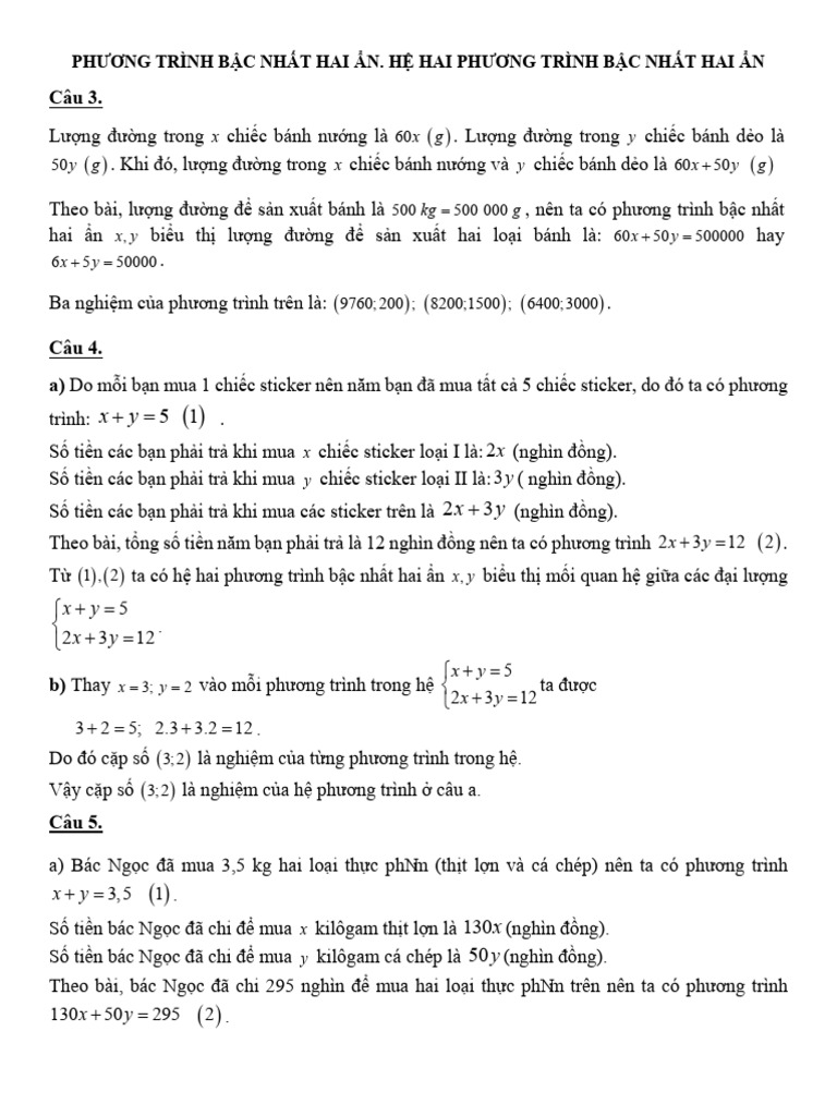 Đáp án BTVN tuần 2 | PDF