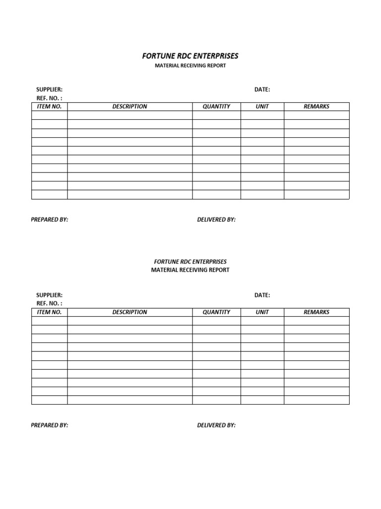 Matrial Issuance Slipe | PDF