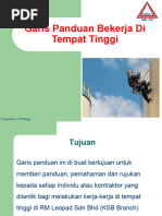 Panduan Keselamatan Bekerja di Tempat Tinggi | PDF