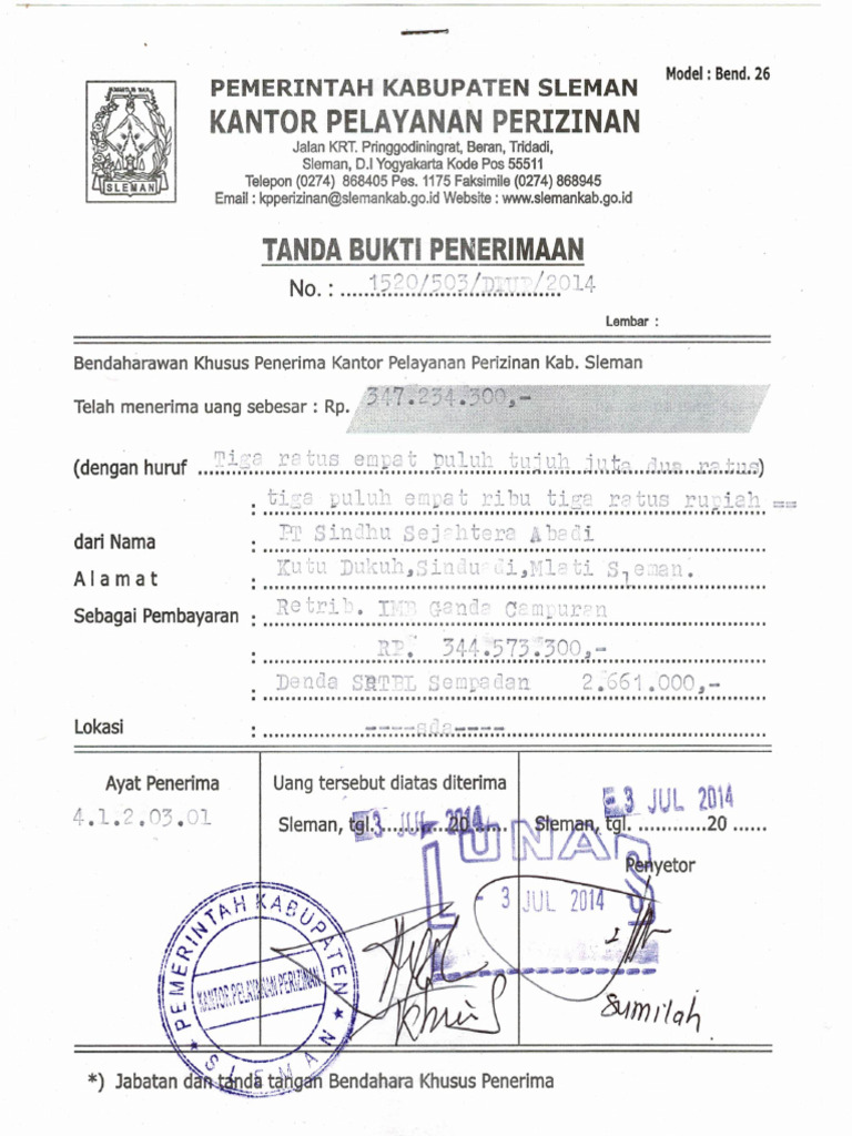 40 Retribusi Perizinan - 000002 | PDF