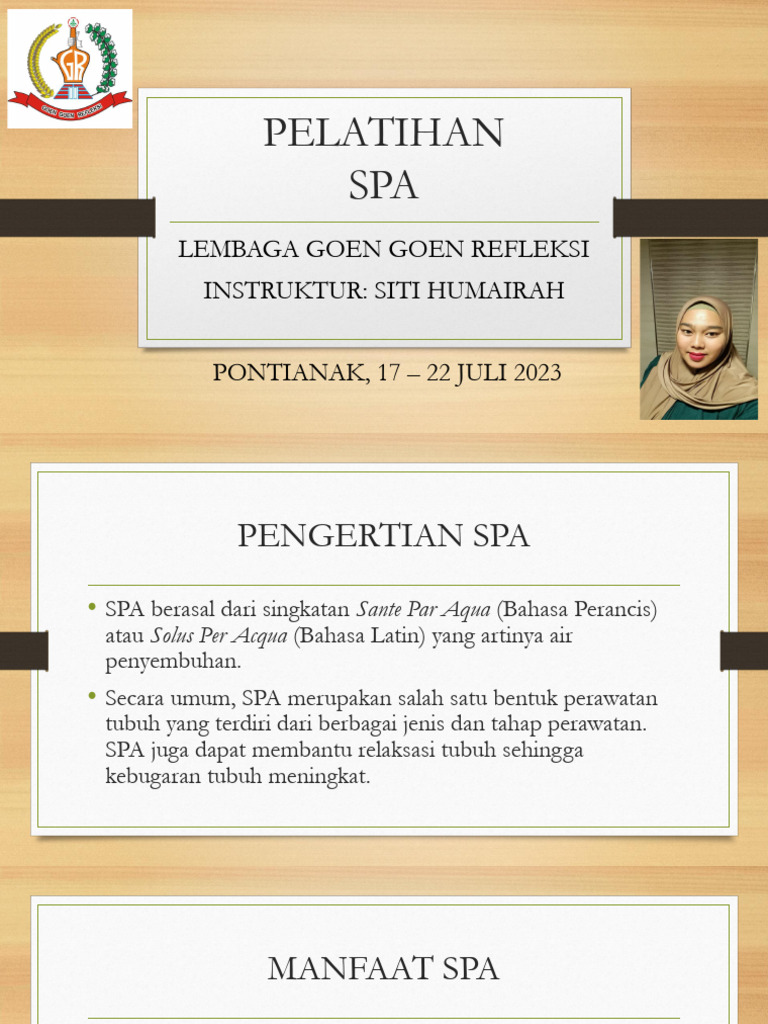 Powerpoint SPA | PDF | Pengembangan Diri | Gaya Hidup