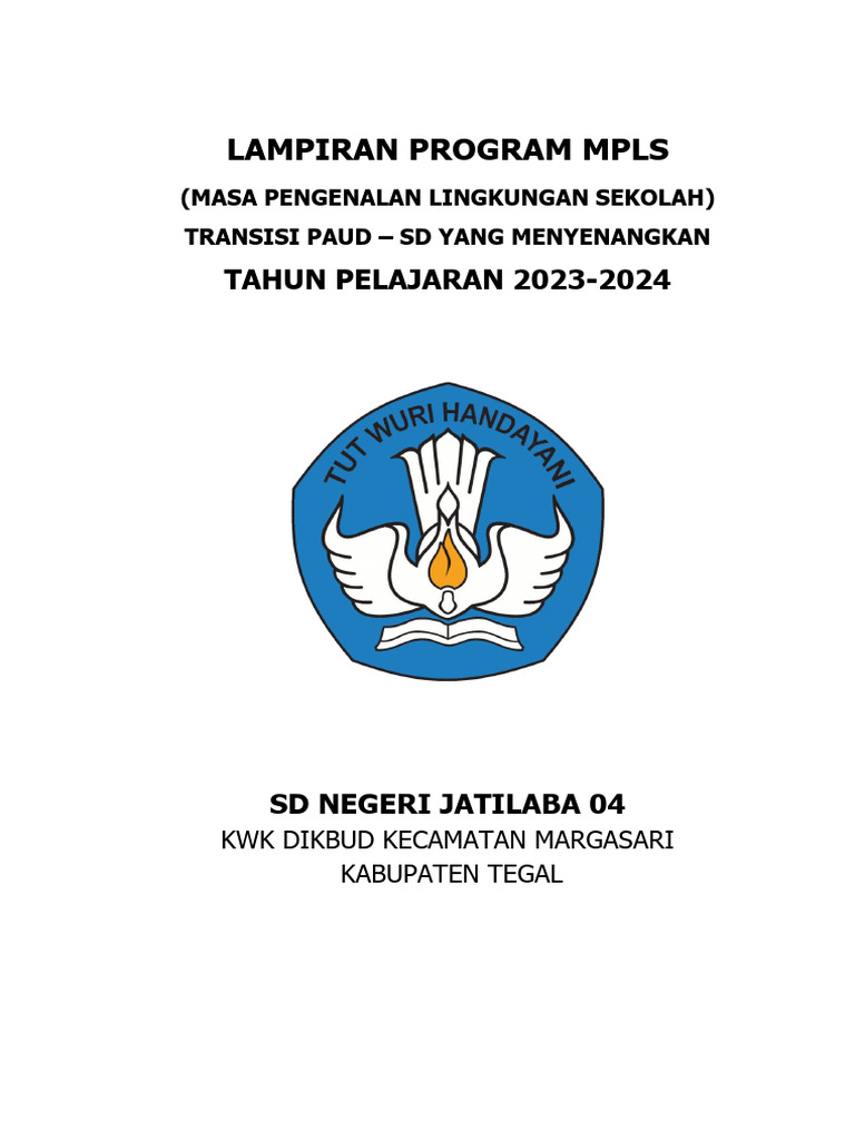 Lampiran Program MPLS Margasari 2023 | PDF