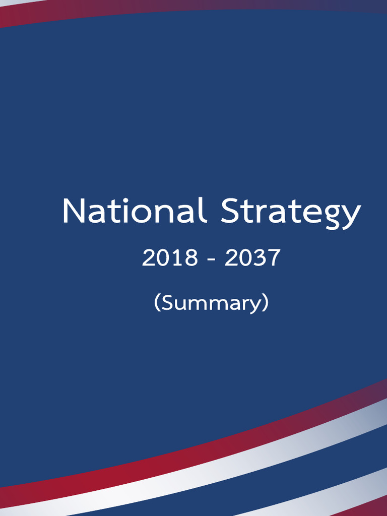 National Strategy Summary | PDF | Sustainability | Sustainable Development