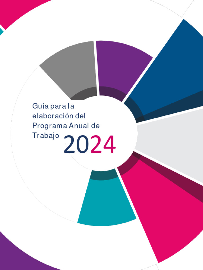 Guia Programa Anual de Trabajo 2024 | PDF | Administración Pública | Corrupción política