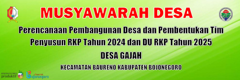 Banner RKP (Tim Penyusun) | PDF