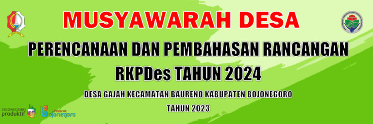 Banner RKP (Rancangan) | PDF