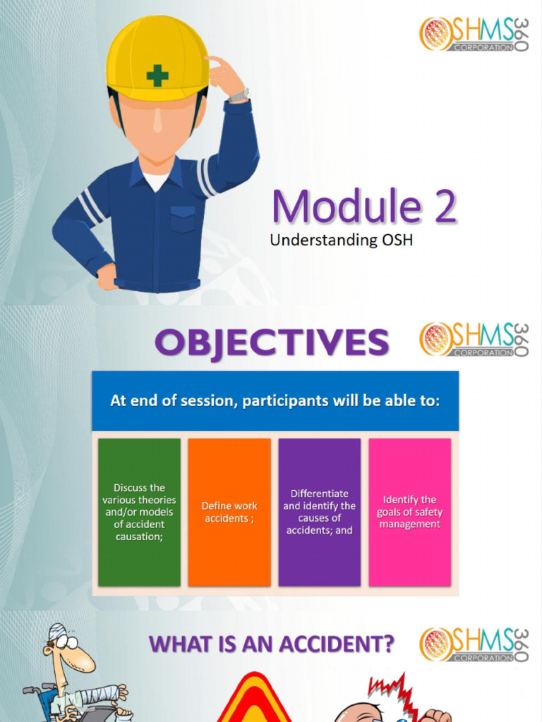 Module 2 - Understanding OSH | PDF | Occupational Safety And Health ...
