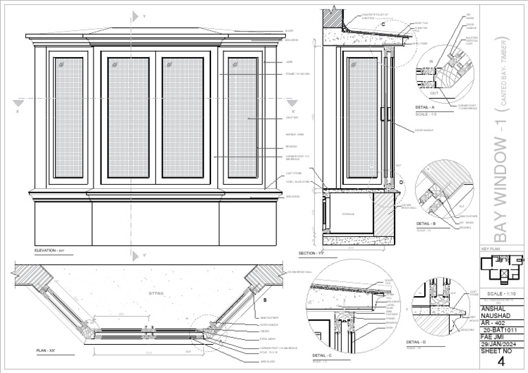 Sheet 4 | PDF | Door | Architectural Design