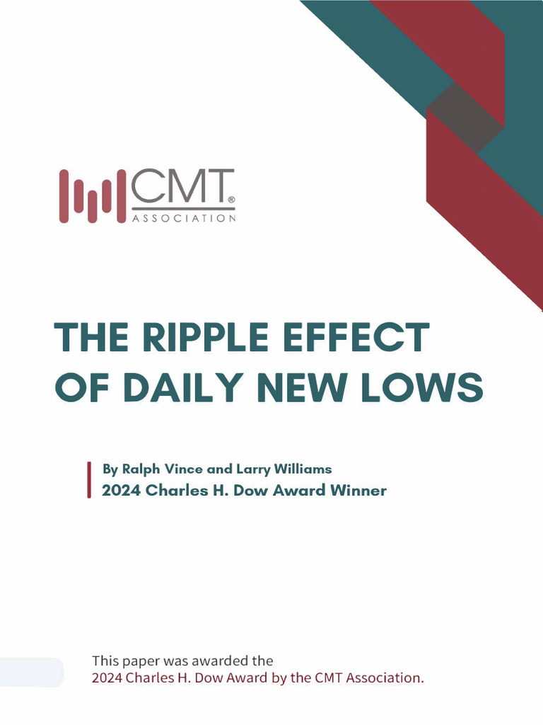 The Ripple Effect of Daily New Lows by Ralph Vince and Larry Williams ...