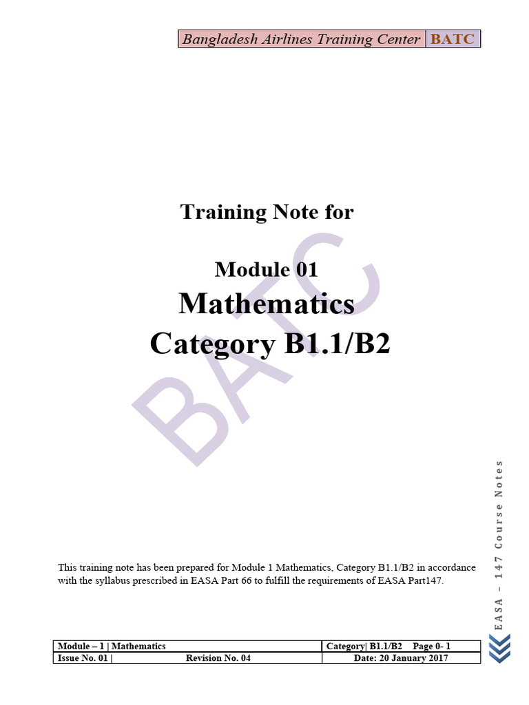 Module 1 B1 - B2 Rev 4 | PDF | Numbers | Division (Mathematics)