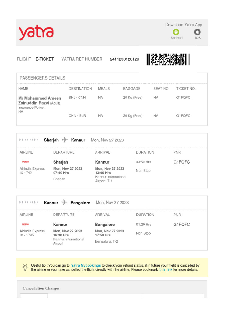 Ticket | PDF | Aviation