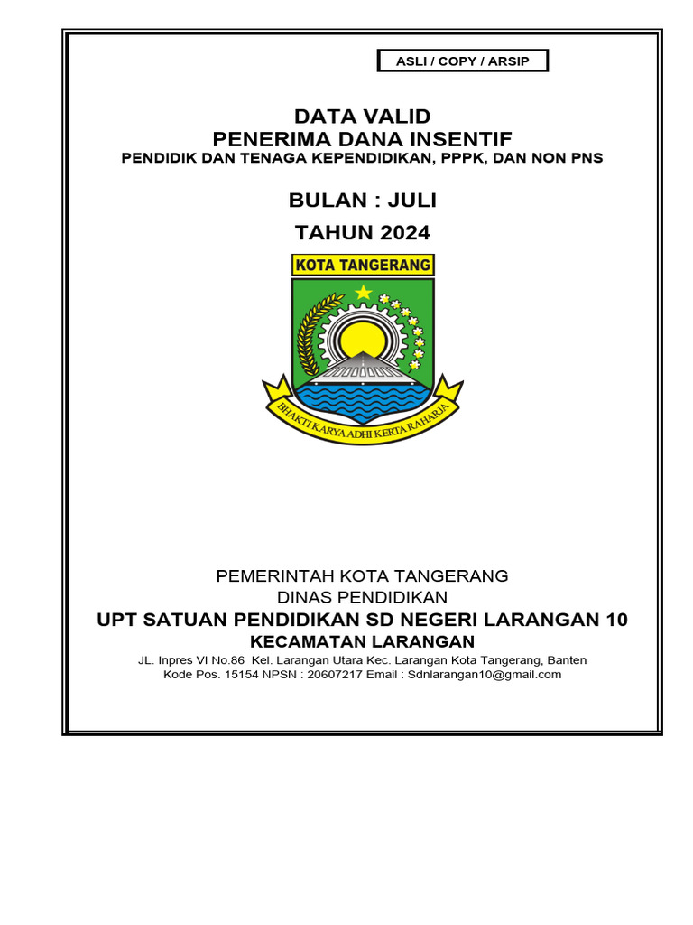 Cover SPJ Insentif 2023 | PDF