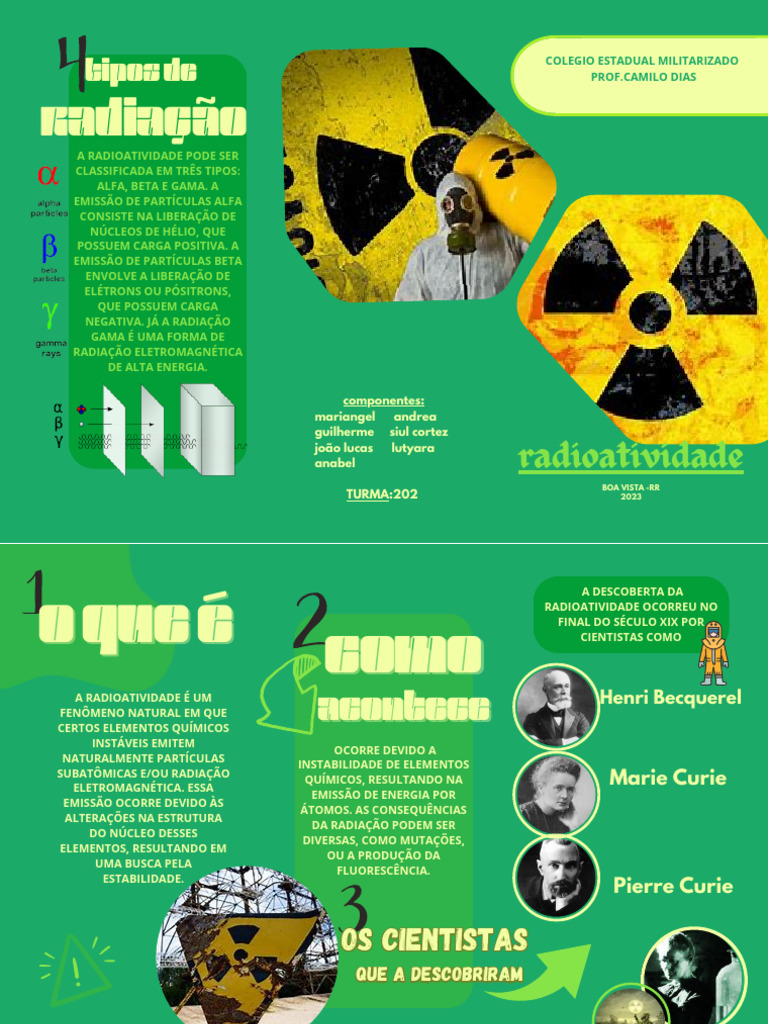 Radioatividade | PDF | Radioatividade | Raio gama