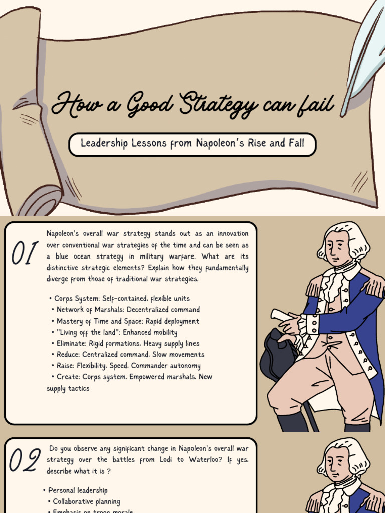 Napoleon's Overall War Strategy Stands Out as an Innovation Over ...