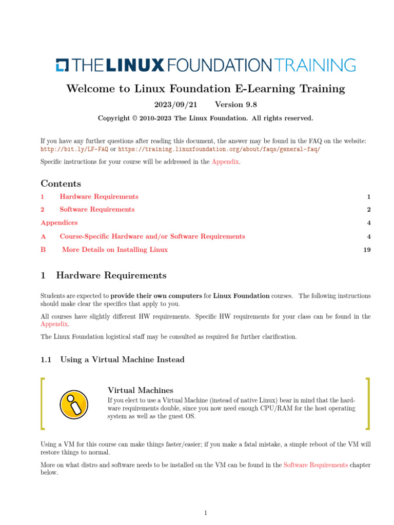 welcome_elearning | PDF | Virtualization | Operating System