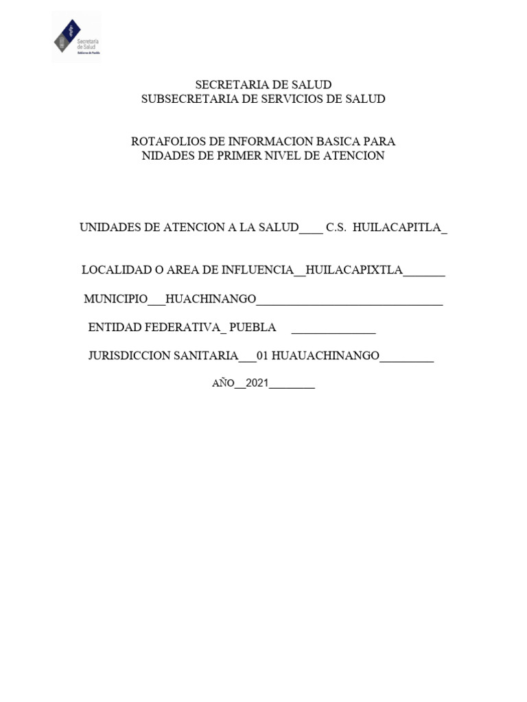 Rotafolio 2022 | PDF | Cuidado de la salud | Especialidades Medicas