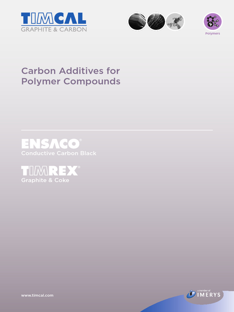 TIMCAL - Carbon Additives For Polymer Compounds | PDF | Graphite | Carbon