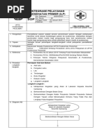 SOP ILP 002 PB 2024 Alur Pelayanan Pasien Kluster 2 | PDF | Sains ...