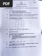 BECE 2023 Mathematics Past Questions | PDF | Area | Euclidean Geometry