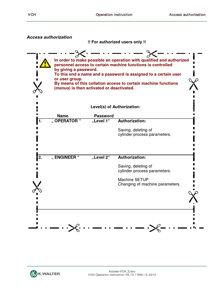 Access-VCH E | PDF