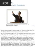 Speech Anxiety PDF | PDF | Relaxation (Psychology) | Anxiety