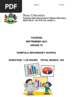 Grade 10 Data Handling QP 2024 | PDF